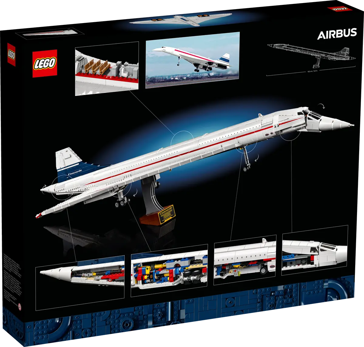 ANONS.uz - LEGO представила модель сверхзвукового самолёта Concorde