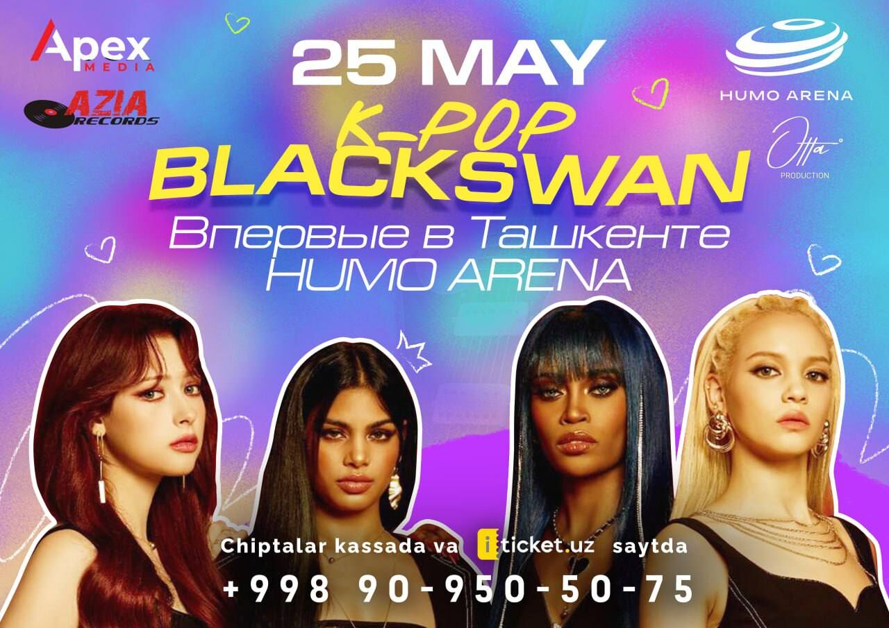 ANONS.uz - Выступление группы Blackswan в Ташкенте